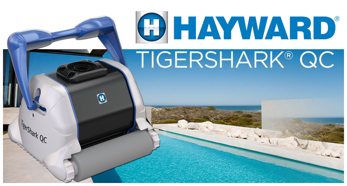 Tiger Shark QUICK CLEAN : 2 programmes / brosses mousses | Piscine Center
