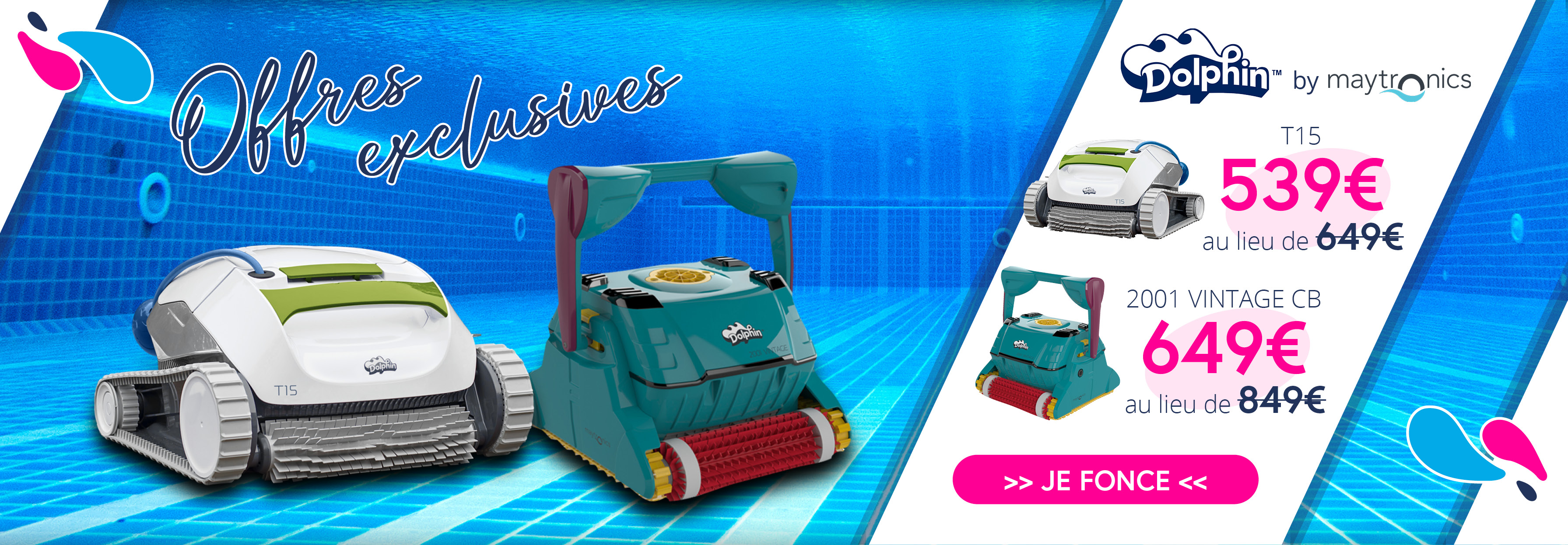 Piscine Center, Vente de matériel & accessoires piscine