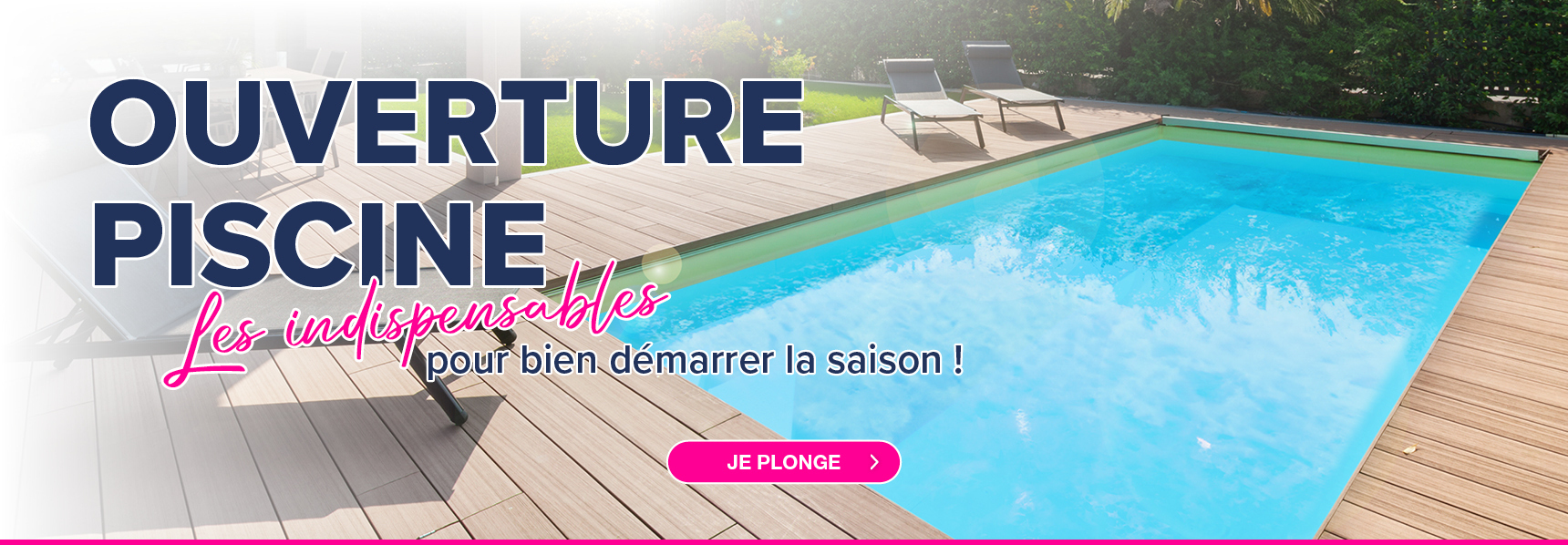 Piscine Center, Vente de matériel & accessoires piscine