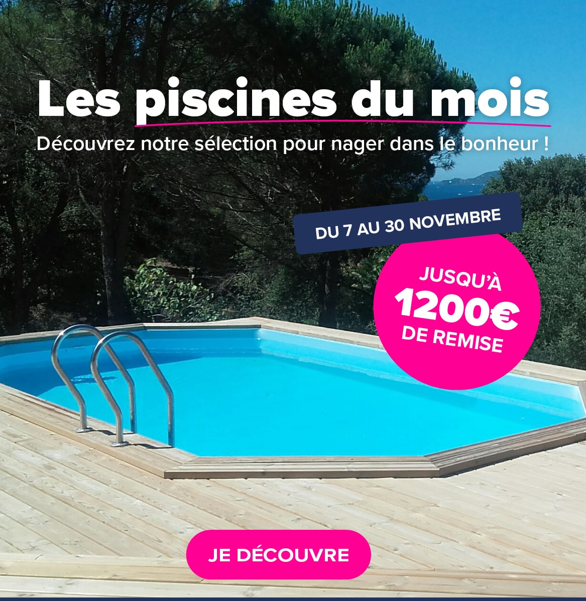 Piscine Center, Vente de matériel & accessoires piscine
