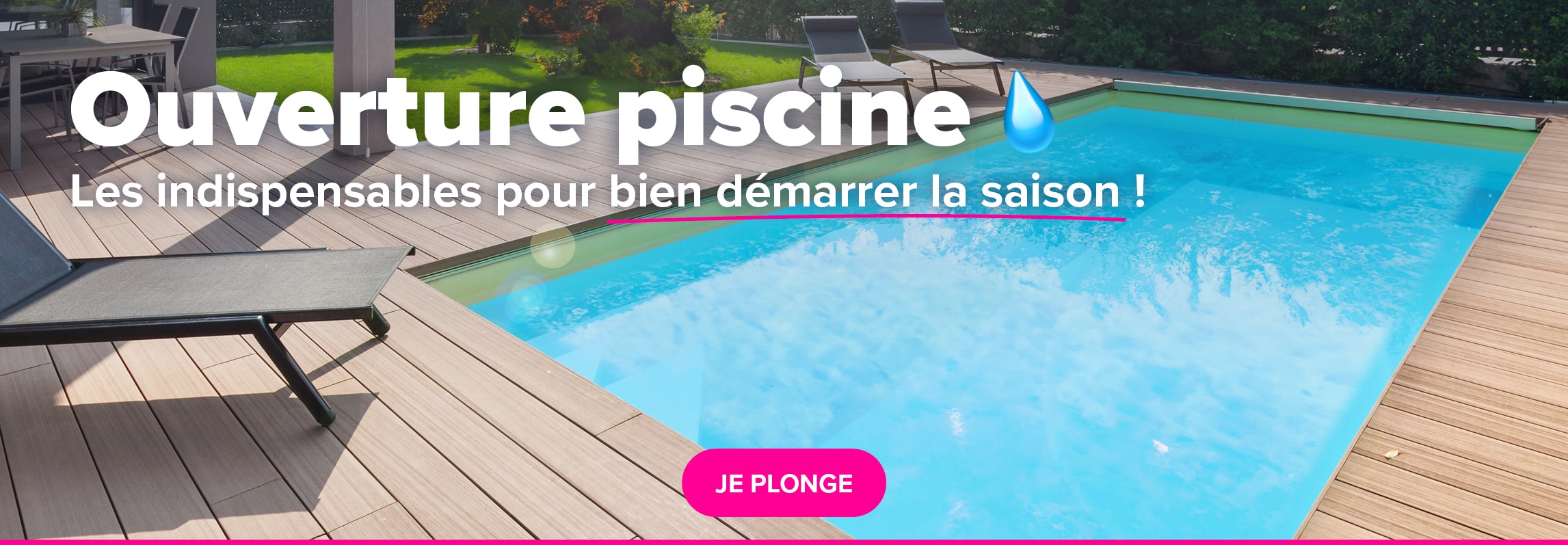Piscine Center, Vente de matériel & accessoires piscine