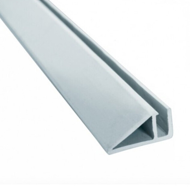 Profil accrochage 1.5 mL vertical en PVC | Piscine Center